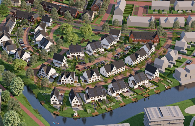 AM geeft startsein voor realisatie bijzonder duurzame woningen in ...